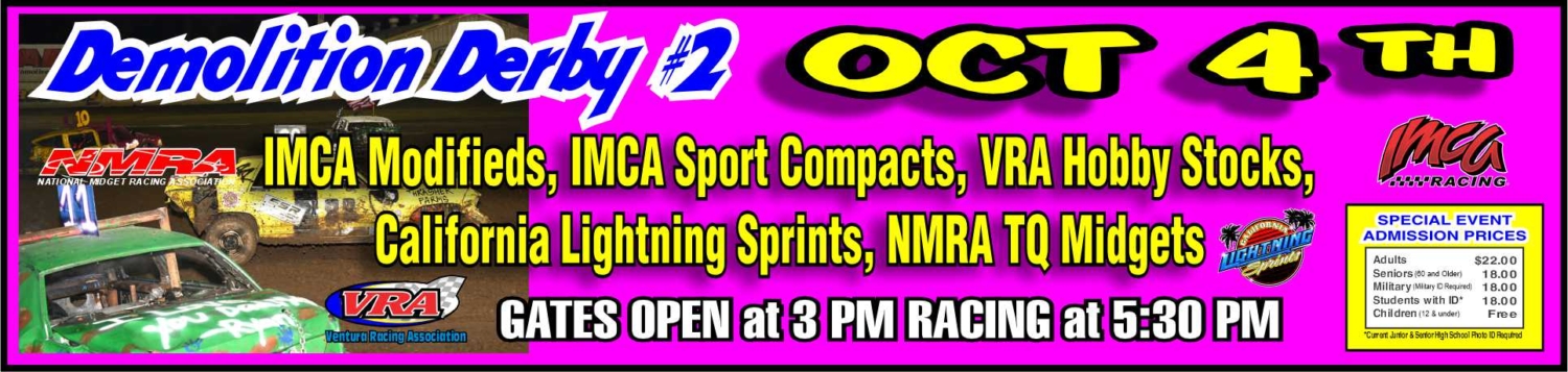 Ventura Raceway - At the Ventura County Fairgrounds