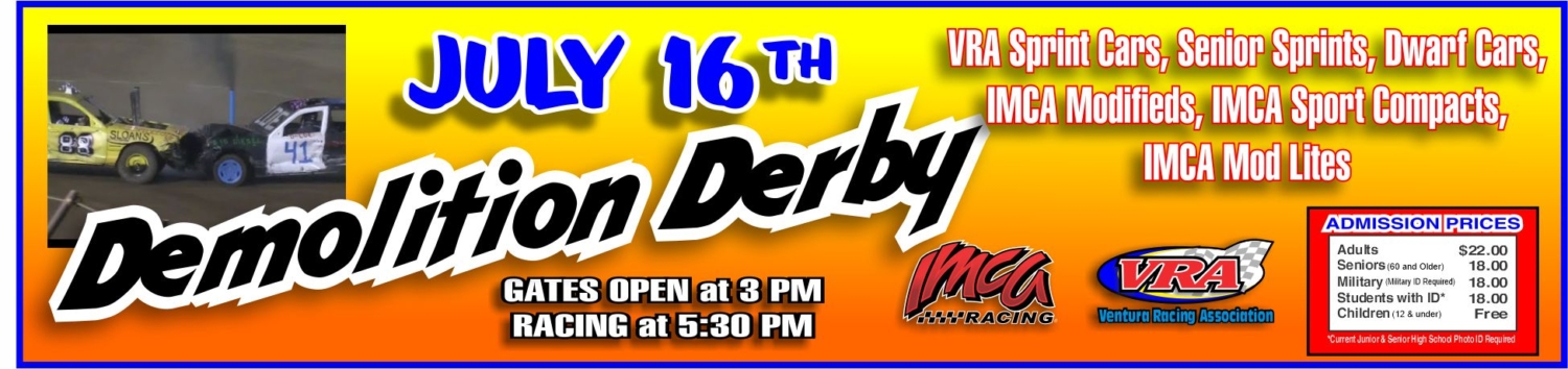 Ventura Raceway - At the Ventura County Fairgrounds