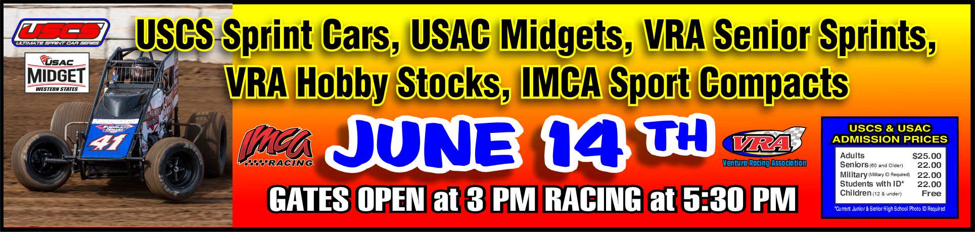 Ventura Raceway - At the Ventura County Fairgrounds